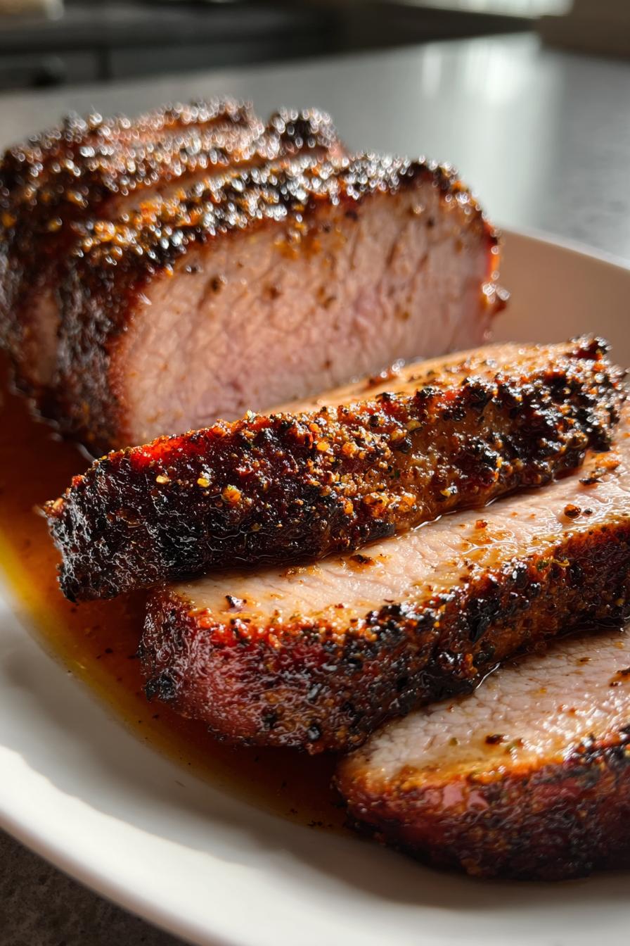 Juicy 3 Hour Smoked Pork Loin That Melts in Your Mouth - Inspire Spire